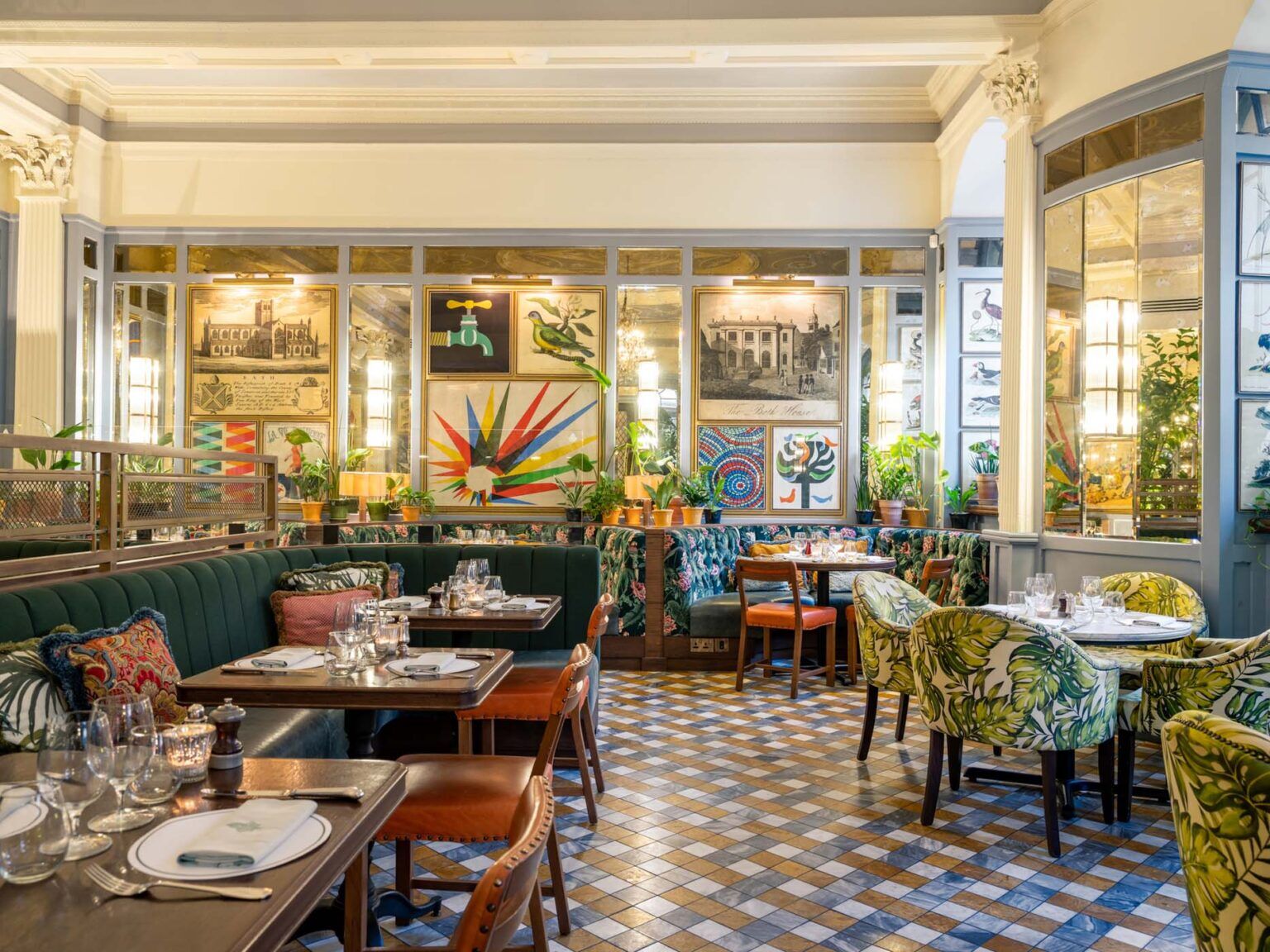 Bath Restaurants | The Ivy Bath Brasserie & Garden